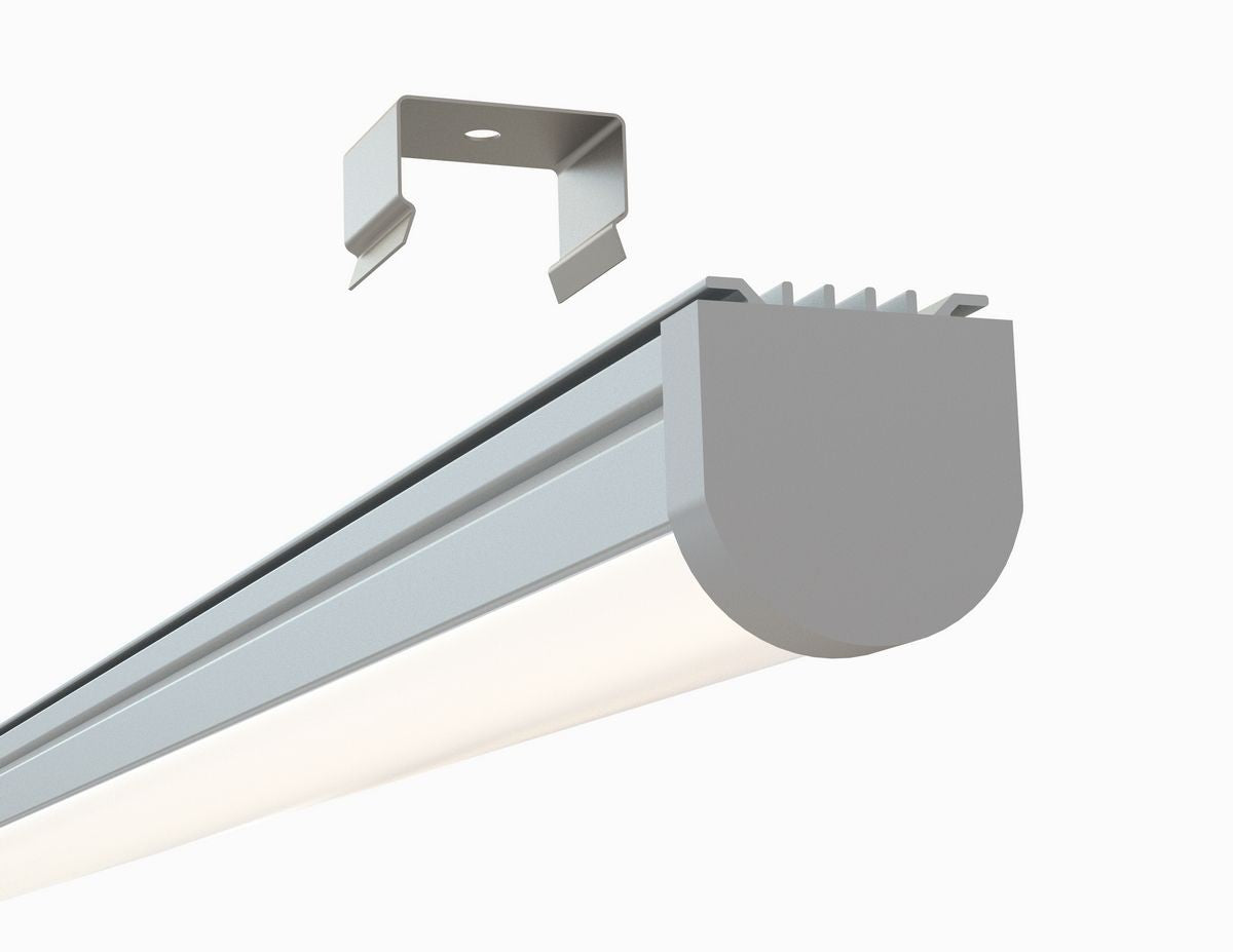 NovaBright Surface Mounted 961A Slimline LED Channel 8FT (20 Pack ...
